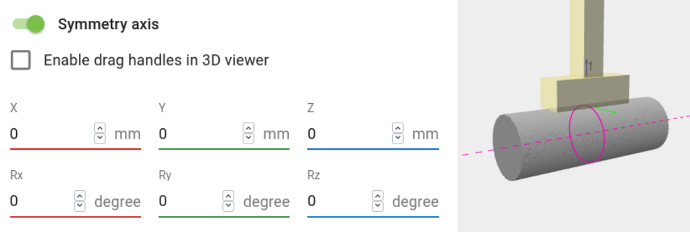 Pick point symmetry axis — Pickit 3.0 documentation